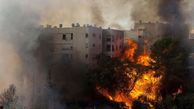 The smoke rising from burning towns – Rapture and End Times