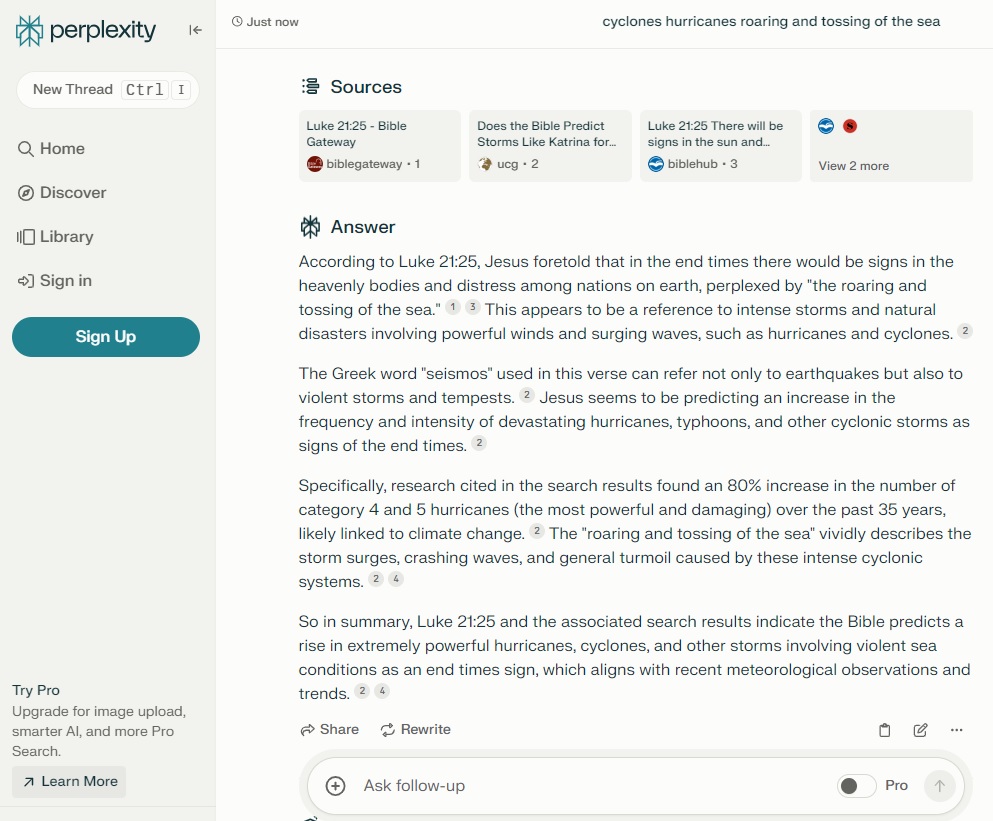 News Alert: The Perplexity of the Nations – Rapture and End Times